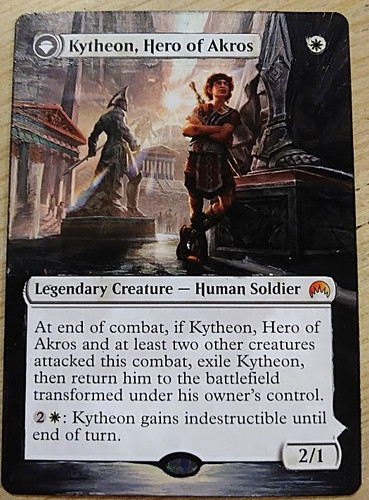 Kytheon, Hero of Akros // Gideon, Battle Forged - MTG / Full Art ...