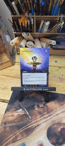 Darksteel Ingot - MTG / Magic the Gathering | Rypie MTG Alters