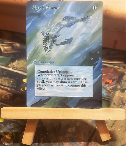 Mystic Remora - Full Art / Altered. | Rypie MTG Alters
