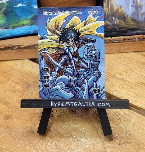 Elspeth, Sun's Champion - Battle Angel Alita - MTG / Magic the ...