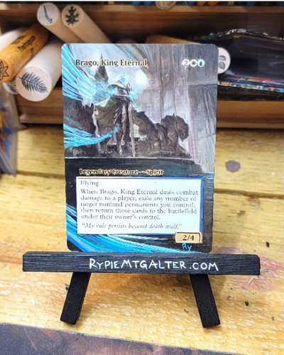 Brago, King Eternal - MTG / Magic the Gathering | Rypie MTG Alters