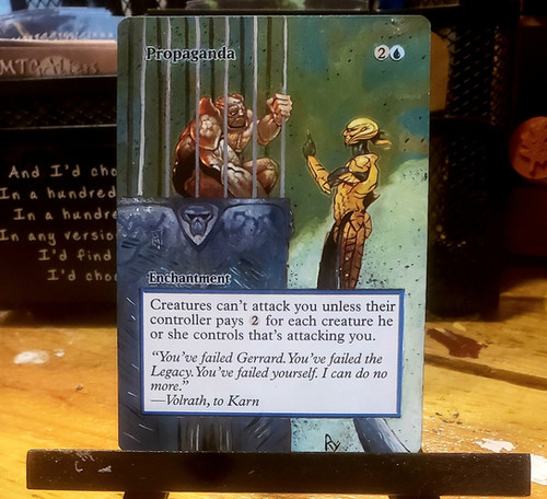 Propaganda - MTG / Magic the Gathering | Rypie MTG Alters