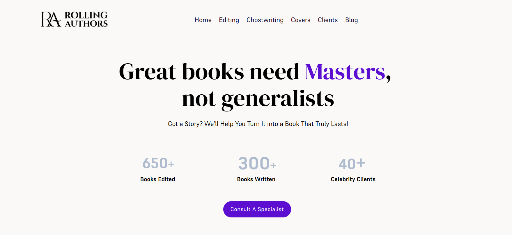 Rolling Authors | Best Book Writing & Editing Services | Trusted by ...