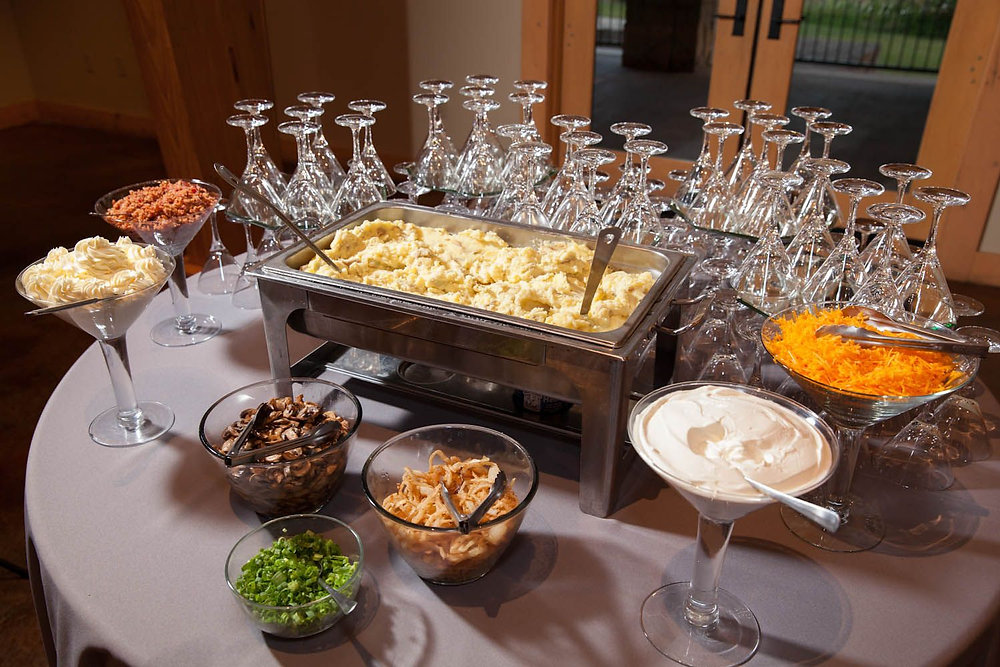 Wedding mashed potato bar 60 photos - Astyledwedding.com