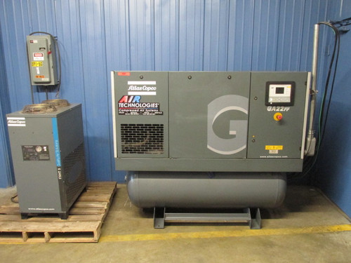 Atlas Copco GA22FF Screw Compressor w/Dryer