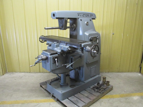 Victoria Elliott U2 RapidMil Horizontal Milling Machine Mill 11-1/2" x ...