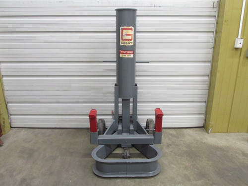Gray TNT 550 Pneumatic Air Lift Truck 'N' Trailer Bumper Jack 14,000 Lbs 7 Ton | MIS Industrial