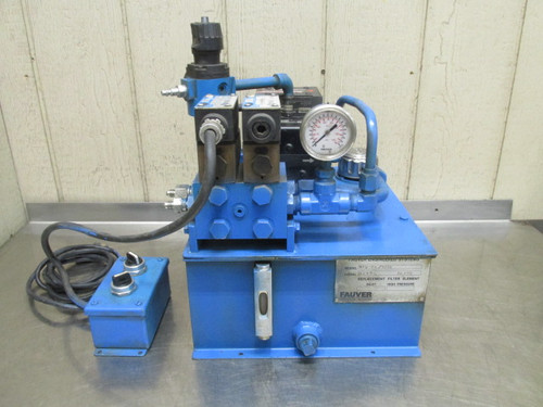 Fauver Model VPU-P4/4F21 Air Pneumatic Hydraulic Pump 2100 PSI | M.I.S ...