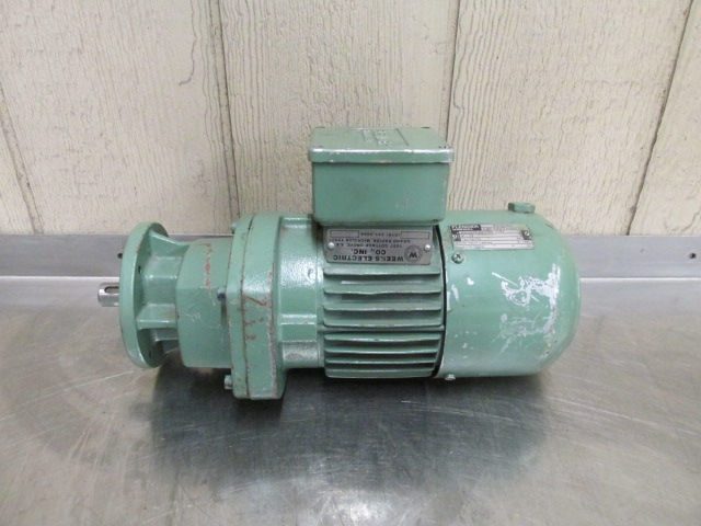 Flender Himmel ZF10-M1B4-L4N AMB Electric Gearmotor 1/4 HP 28.5:1 Ratio ...