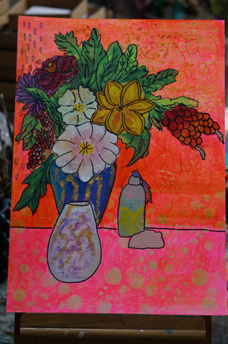 Fluro Flowers | creativeabyss