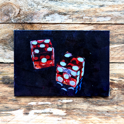 Dice Study | Rachel Grove Art