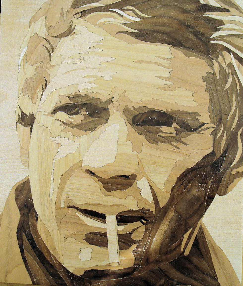 Marquetry for beginers, projects and details of marquetry methods