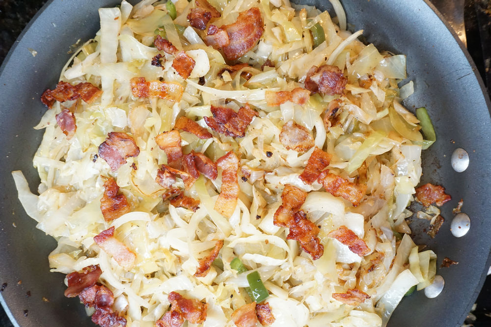 Sauteed Cabbage with Bacon