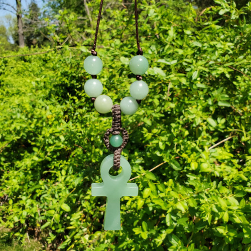 Holistic Centered Heart Chakra Ankh | Blooming Wombman