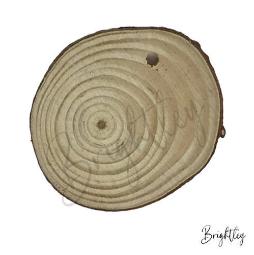 WOODEN TREE TRUNK SLICE - 10 PACK | Brightley