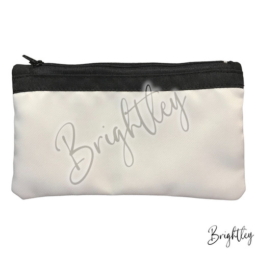 SUBLIMATION PENCIL / COSMETIC BAG - SMALL | Brightley