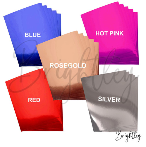 CARDSTOCK - MIRROR - MIXED PACK - 10 PACK | Brightley