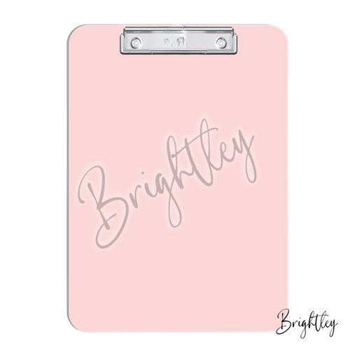 CLIP BOARD - A4 - SOFT PINK | Brightley