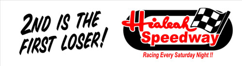 Novelty Bumper Sticker | Hialeah Speedway