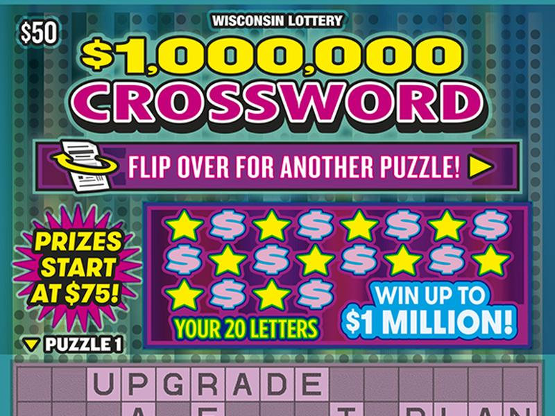 $1,000,000 CROSSWORD | Pro Scratch-Offs