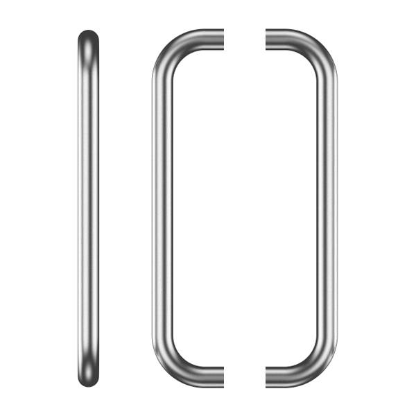 Round Entrance Handles by Designer Doorware