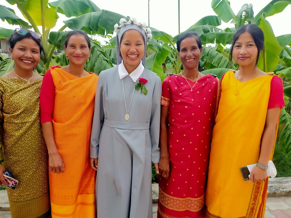 First Religious Profession of Sr Anisha