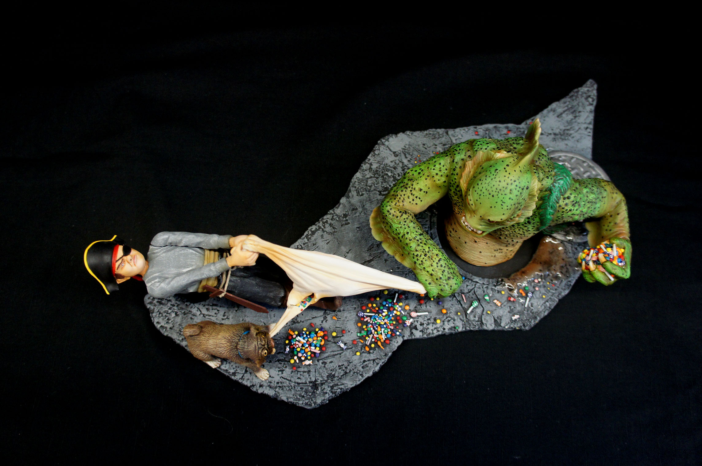 The Bog Monster | Art Of Toys| United States | Heroes Club / Solid Art