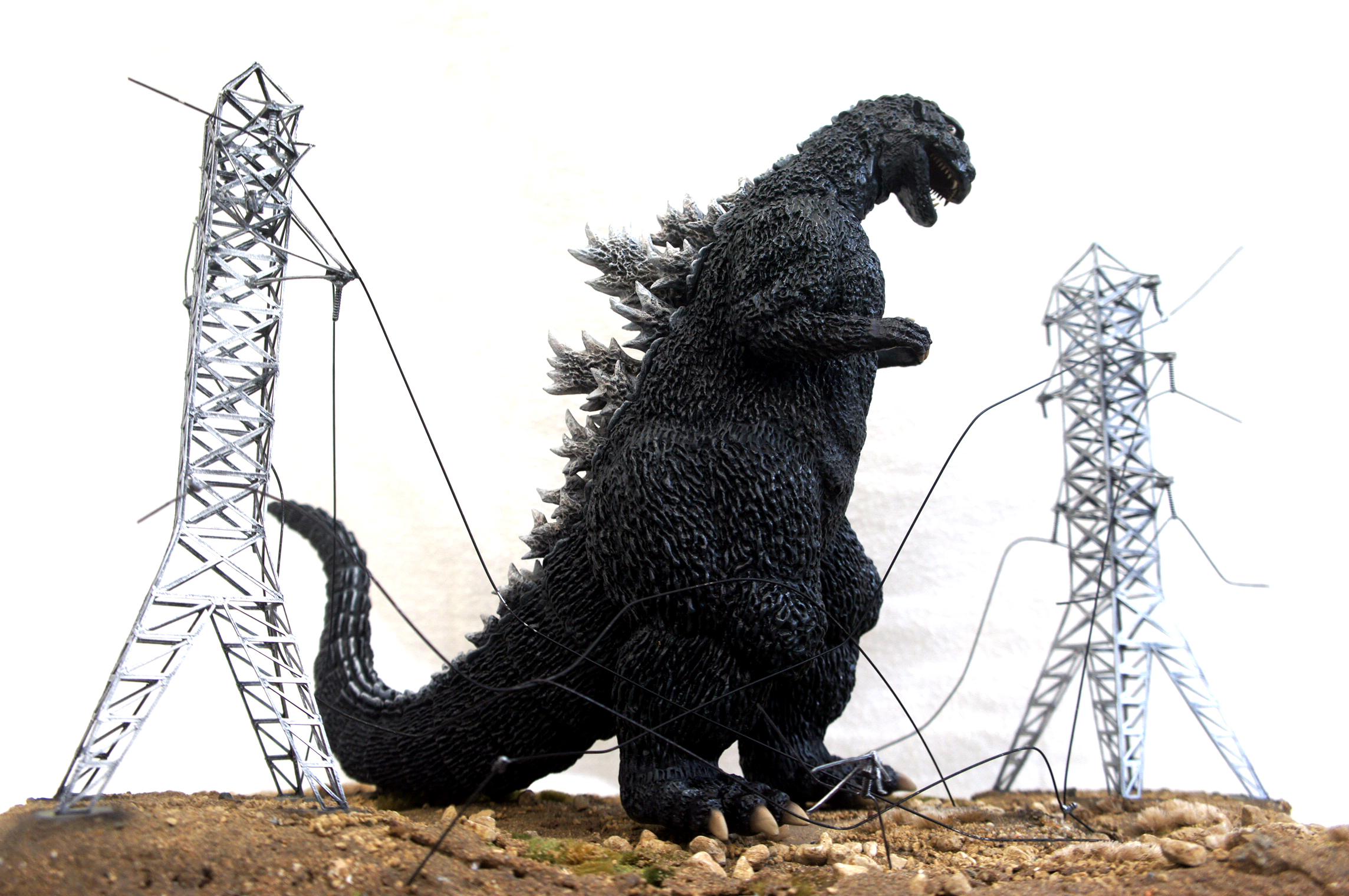 1954 Godzilla Electric Towers | Art Of Toys| United States | Heroes ...