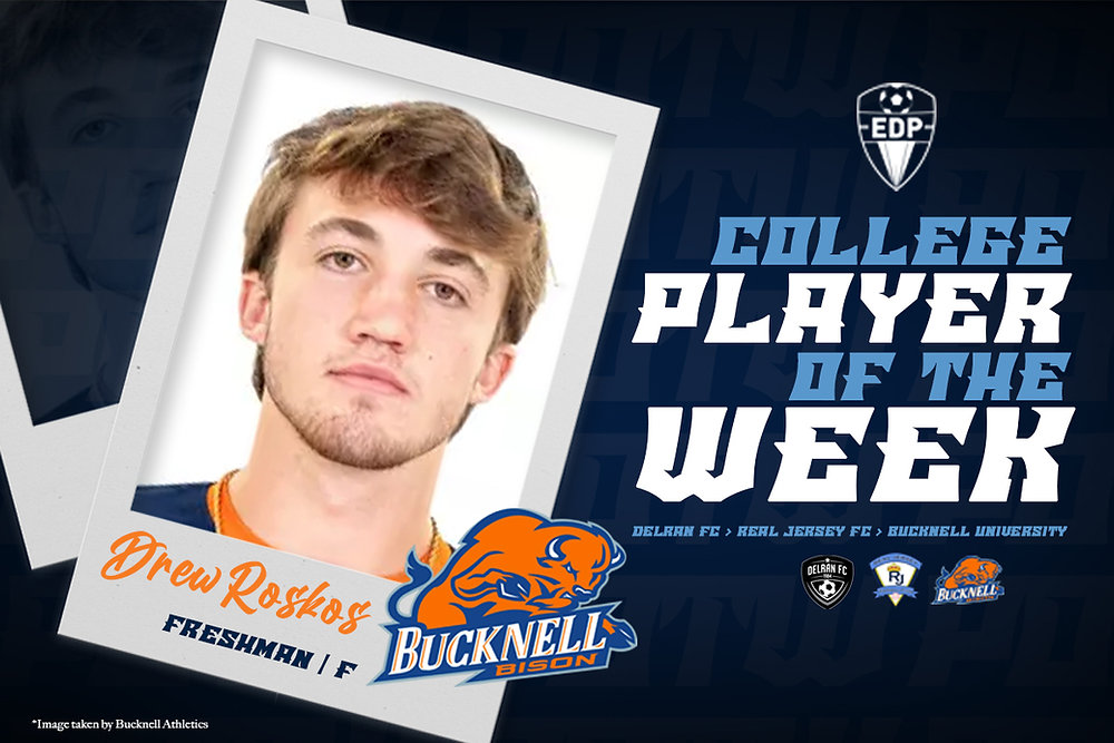 EDP Soccer College POTW: Drew Roskos