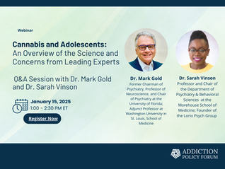 Addiction Policy Forum