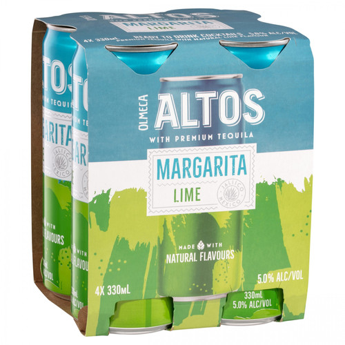 OMECA ALTOS PREMIX MARGARITA 330ML | Bottle-O Bros