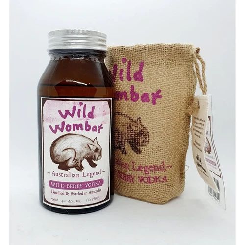 WILD WOMBAT WILD BERRY VODKA 700ML | Bottle-O Bros