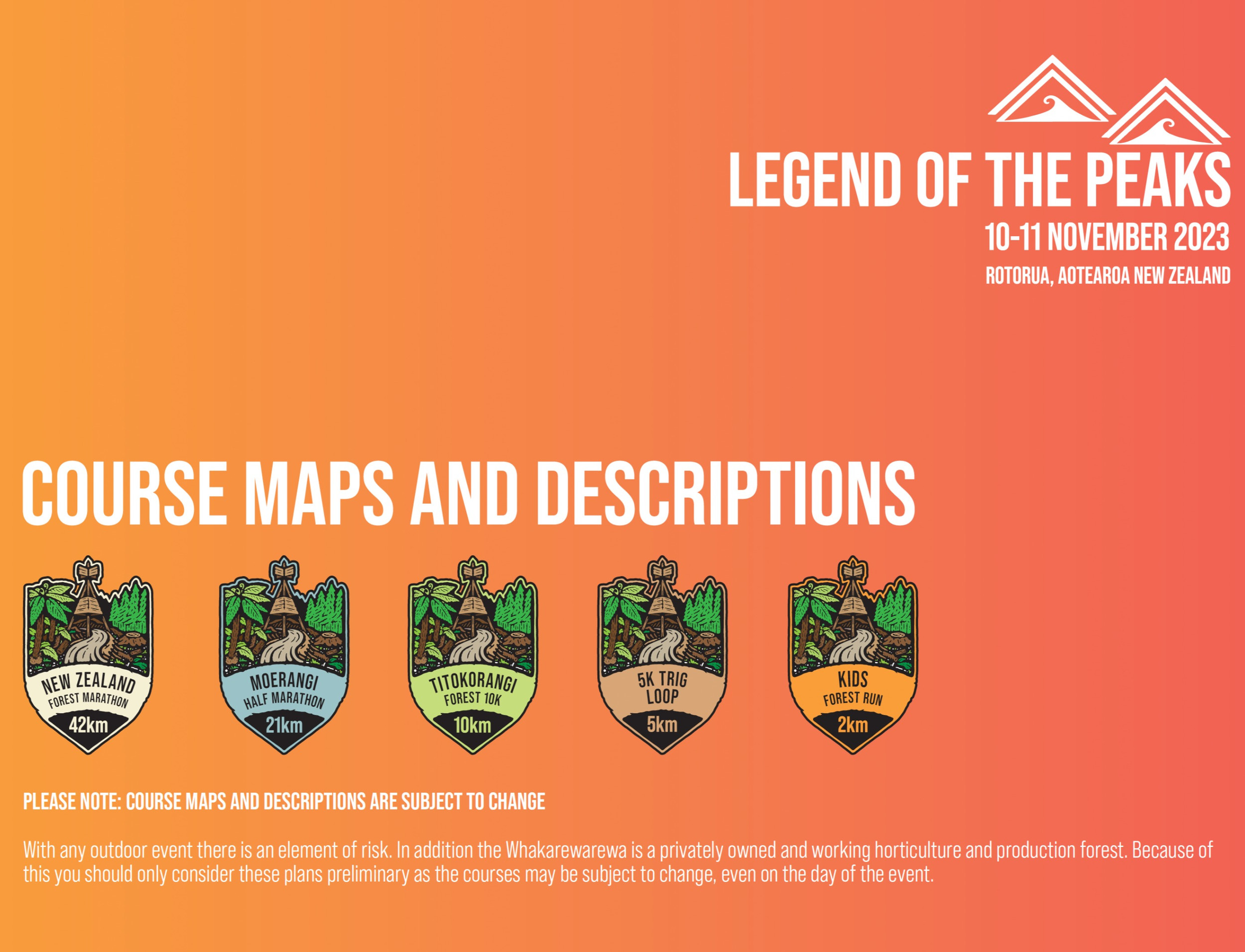 Results | Legend Of The Peaks