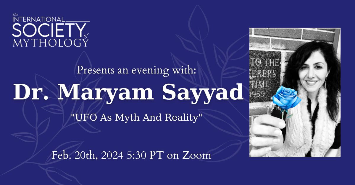 Dr. Maryam Sayyad speaking on "UFO as Myth and Reality" | ISMythology