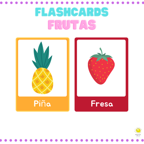 Flashcards de frutas | My Site