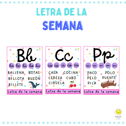 Letra de la semana | My Site