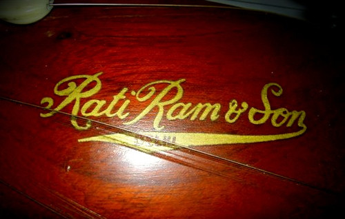 Circa-Unknown Rati Ram & Son Sitar | The Rowley Registry