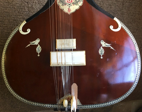 Late 1950s Mohan Singh Sitar with Structured Balsa Tumba | The Rowley ...
