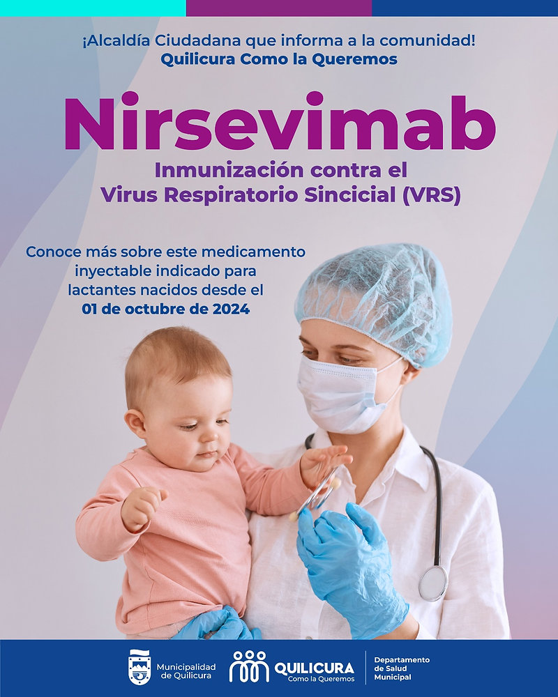 ¡CONOCE MÁS SOBRE NIRSEVIMAB!