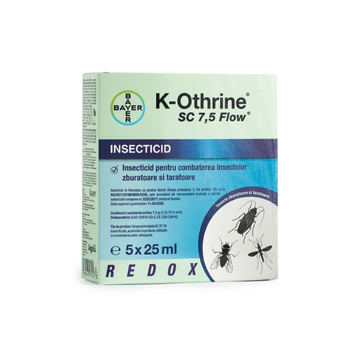 Insecticid K-Othrine SC 7.5 Flow, 25 ml - Insecticid pentru putrici ...