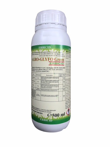 Erbicid total Agro Glyfo Green, 500 ml | Agrohorticola