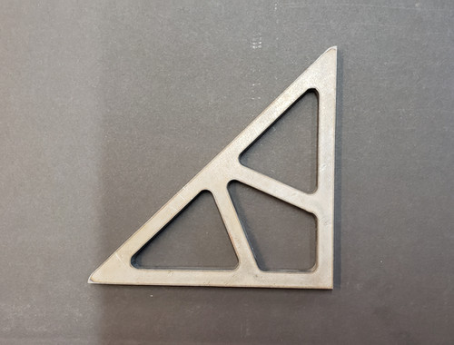 Steel Weld Gussets 6" X 6" X 3/16" Steel - Made in USA | The Odd Shop Ltd.