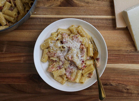 how to make penne pasta carbonara