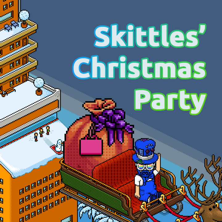 Skittles Christmas Party