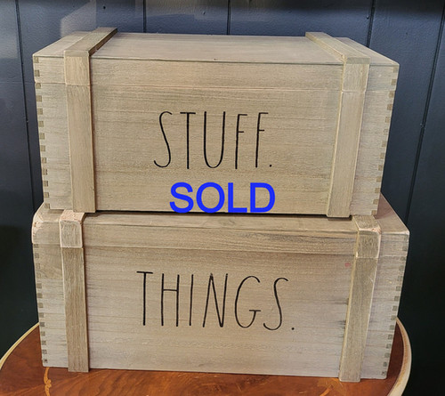 Rae Dunn New Storage Boxes | The Curiosity Shoppe