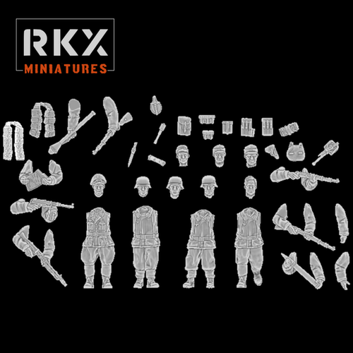 LWFD Multi-Part Kit (digital assembly) | RKX Miniatures