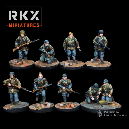 Luftwaffe Field Division Squad | RKX Miniatures