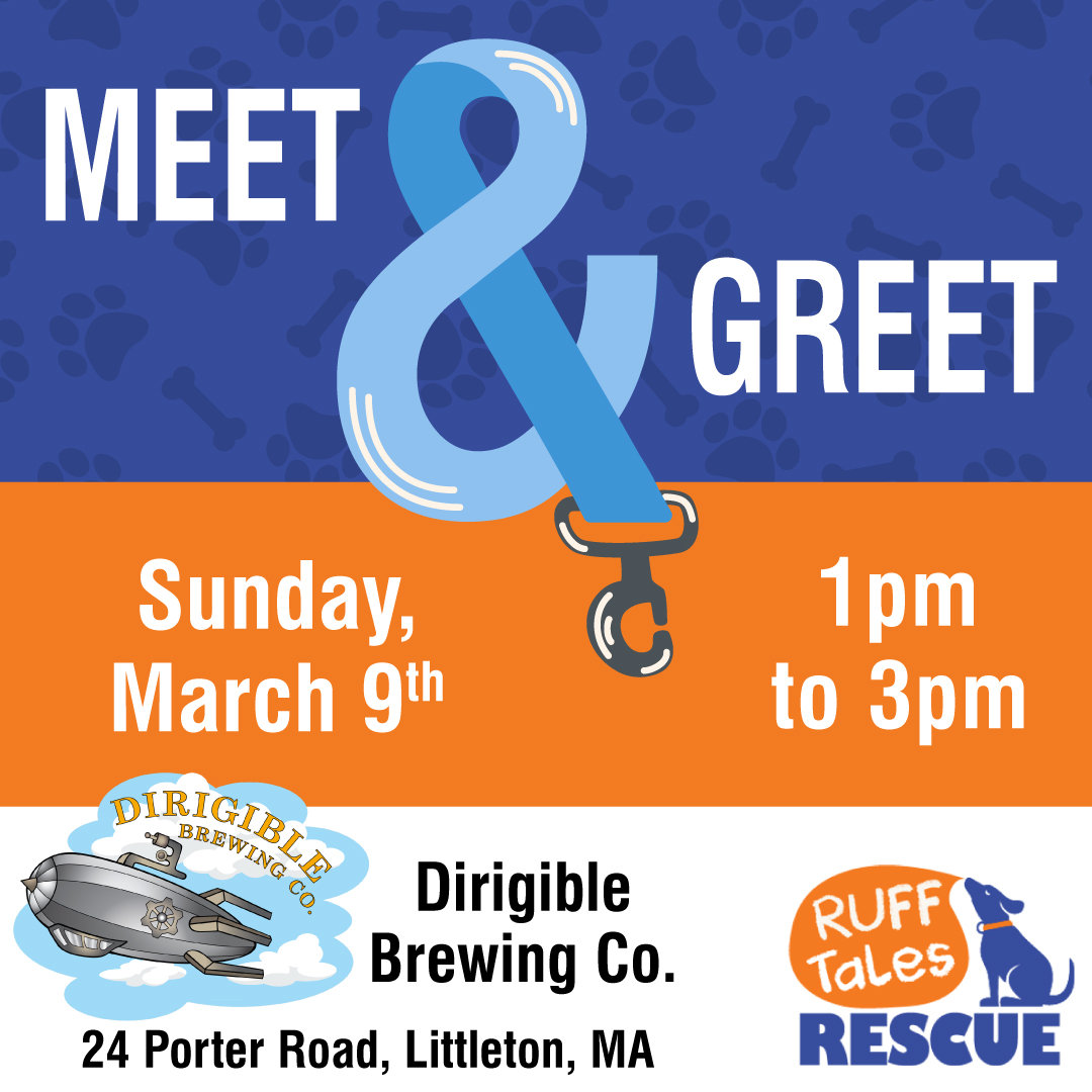 Meet and Greet - Dirigible Brewing | Ruff Tales Rescue
