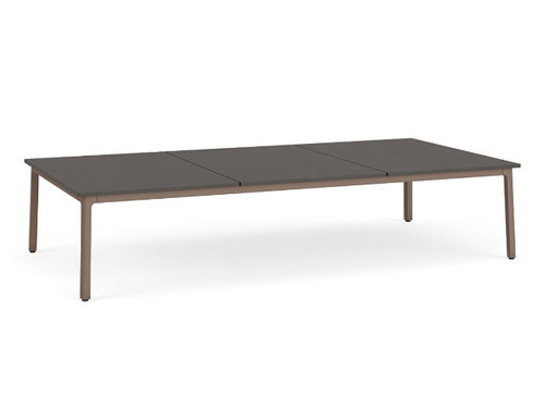 Brown Jordan Adapt 60" Rect. Coffee Table - Stone Top | Patio.com