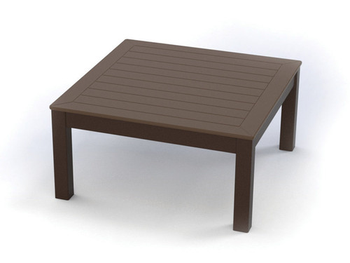 Telescope Casual 28.5in Square MGP Coffee Table - Attachable | Patio.com